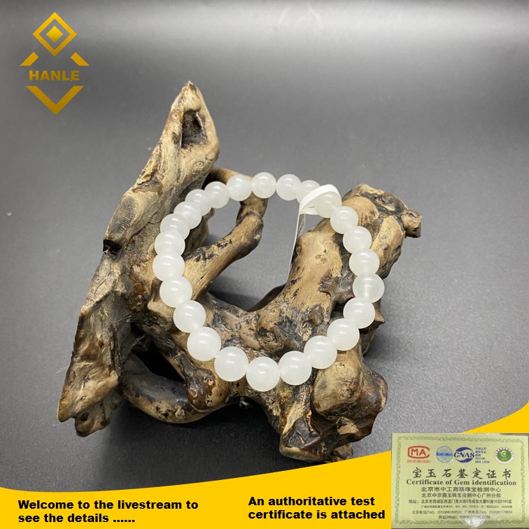 HANLE natural and high quality white hetian yu nephrite with ...