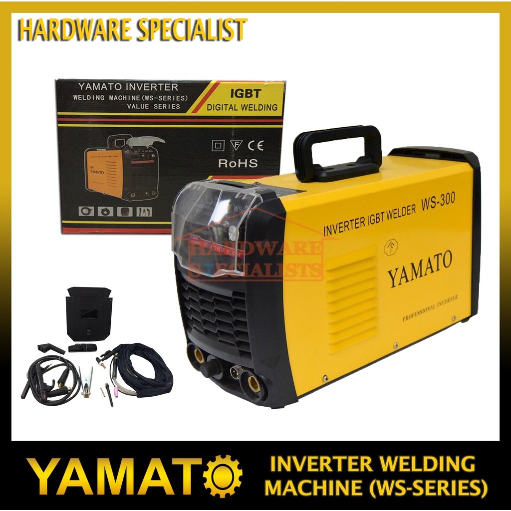 Yamato Inverter TIG & MMA Welding Machine WS-250 or WS-300 | Shopee ...