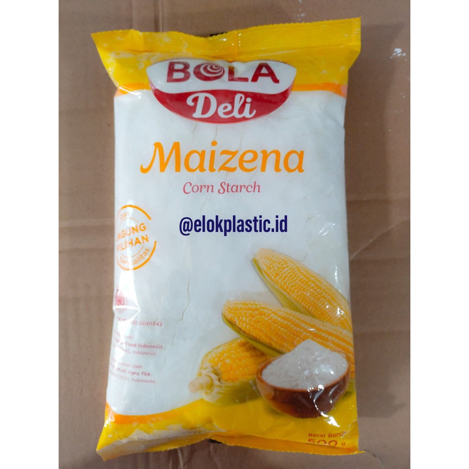 Deli Ball Cornstarch Flour Packaging 250g, 500g And 1kg | Shopee ...