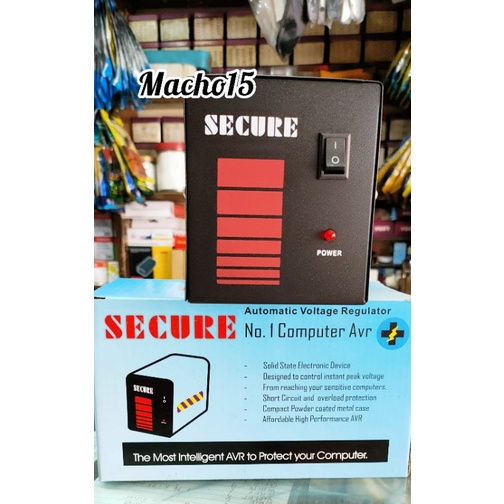 SECURE COMPUTER AVR (Automatic Voltage Regulator ) | Shopee Philippines