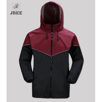 JBEE B-933 Raincoat for Women Jacket Breathable Reflective Hooded ...