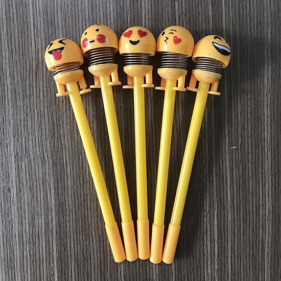 XO Set of 5 Super Cheap Enmoji Spring Pens | Shopee Philippines