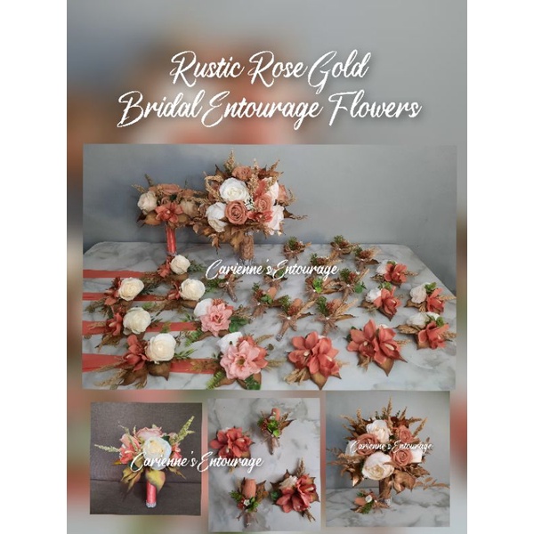Rustic Bridal Entourage Flowers | Shopee Philippines