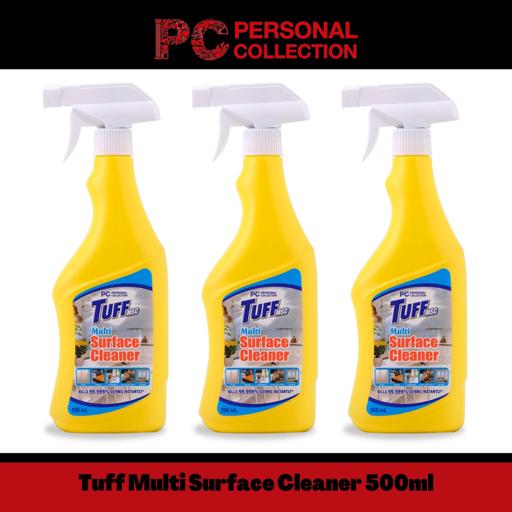Tuff Multi Surface Cleaner 500ml ( 3 Bottles ) | Shopee Philippines