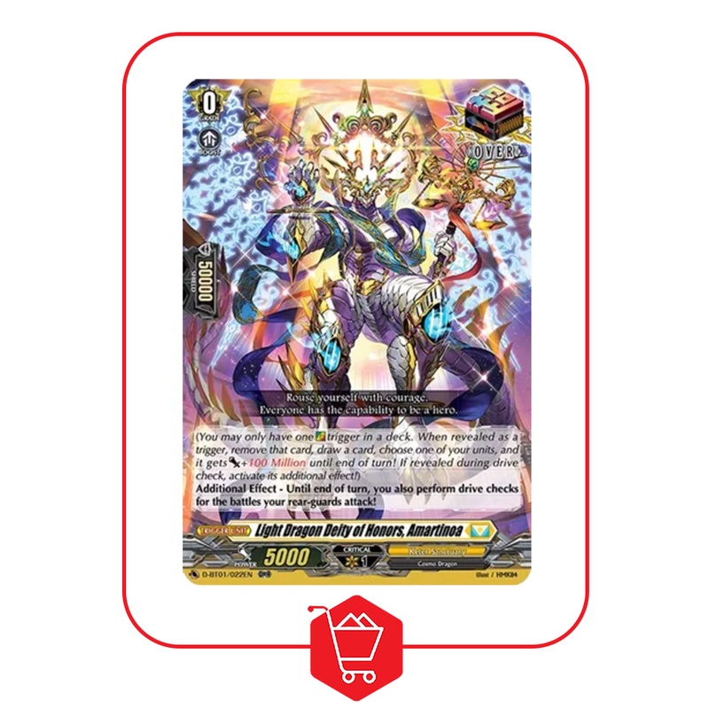 Cardfight Vanguard Singles Keter Sanctuary Overtrigger Light Dragon ...