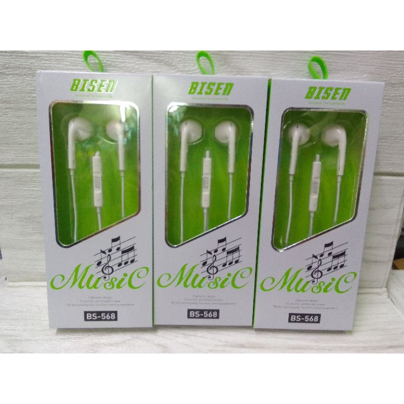 Bisen (BS-568 Earphone) | Shopee Philippines