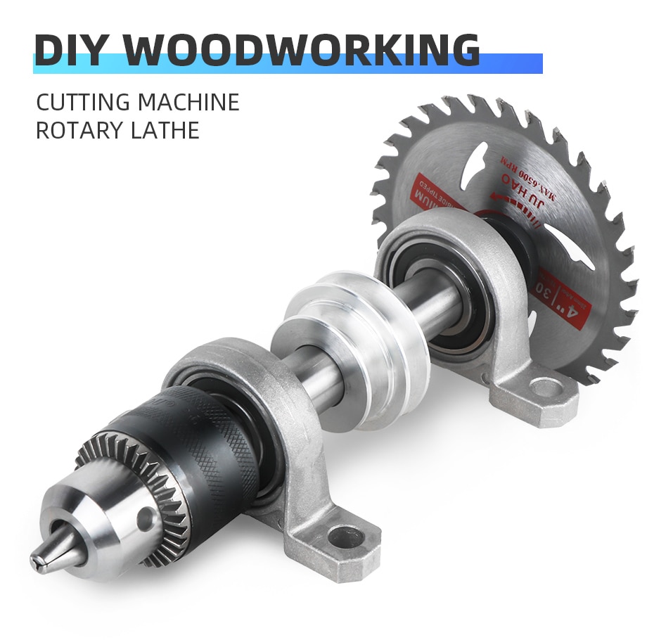 Bearing Seat Pulley Bench Saw Drill Woodworking DIY Cutting Machine ...
