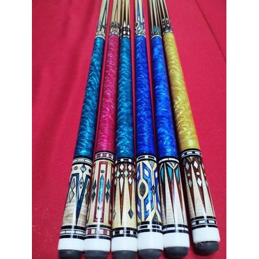 6pcs BILLIARD CUE STICK PAMPANGA (any Design) w/ free softcase ( tako ...