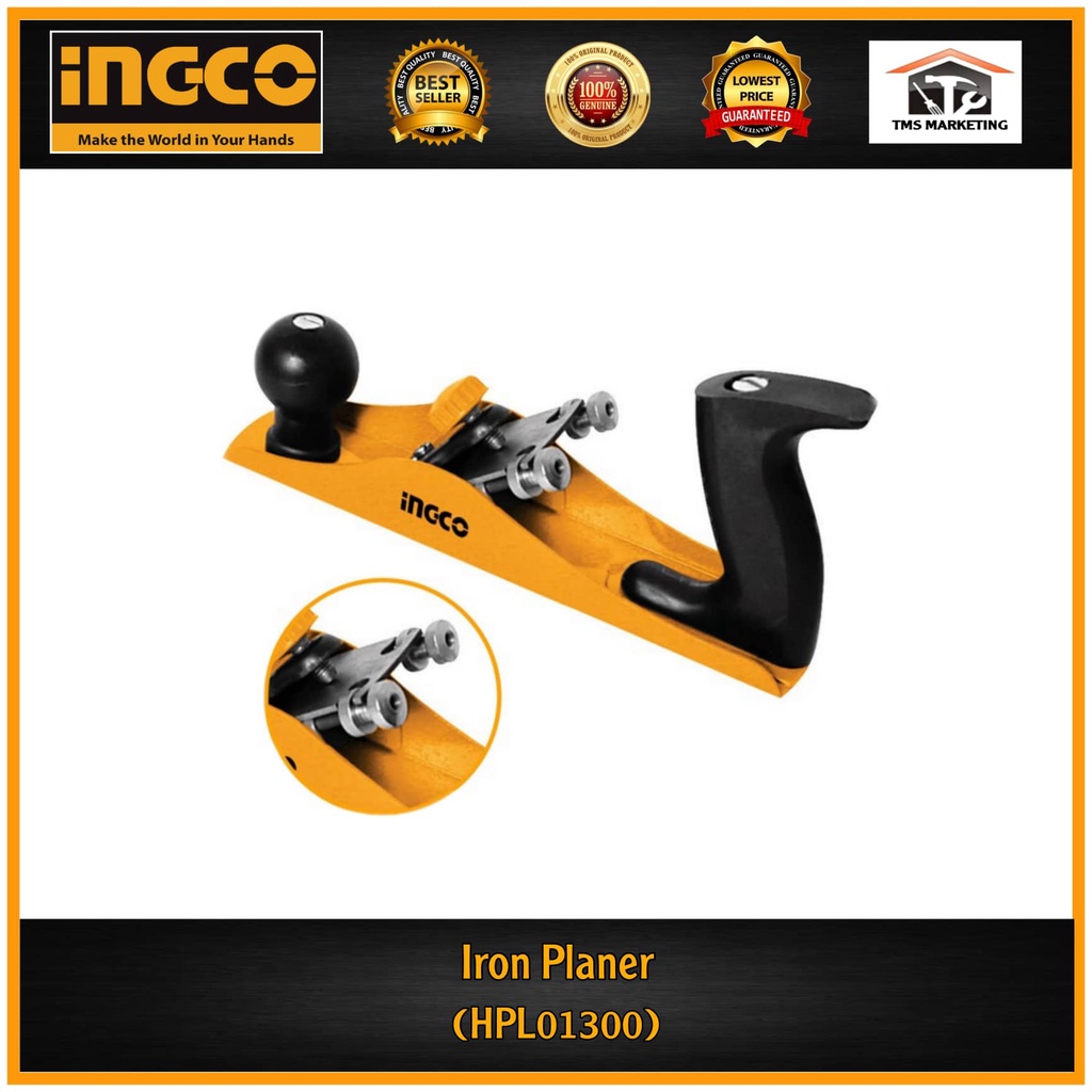 INGCO Iron Wood Planer 235mm HPL01300 | Shopee Philippines