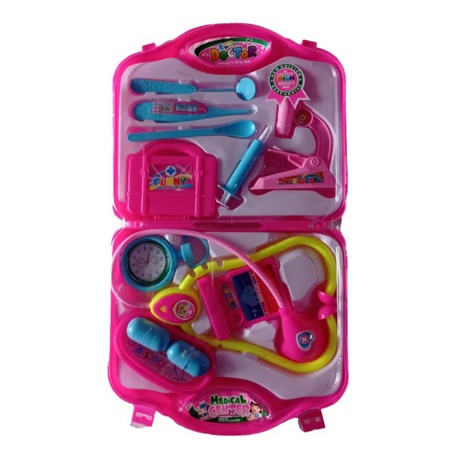 Children's toy doctor suitcase complete set | Shopee Philippines