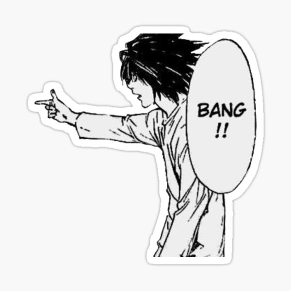 Anime Stickers / Death Note Anime Sticker Collection / Laminated Vinyl ...