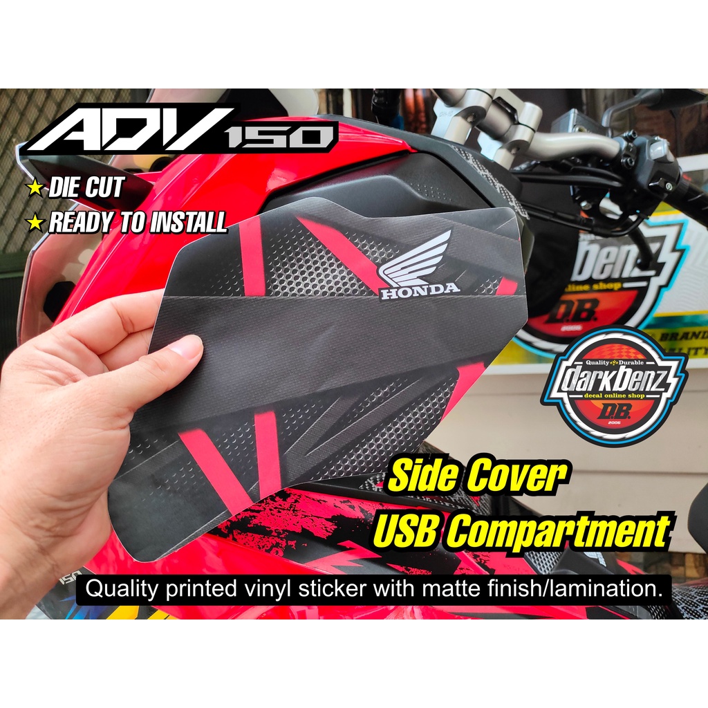 Honda ADV 150 V1 & ADV 160 V1 New Concept Quality Printed Sticker ...