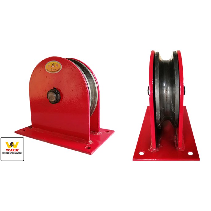 Ycaruz Crane Wheel Wire Rope Bearing Lifting Wheel Roller Heavy Duty ...