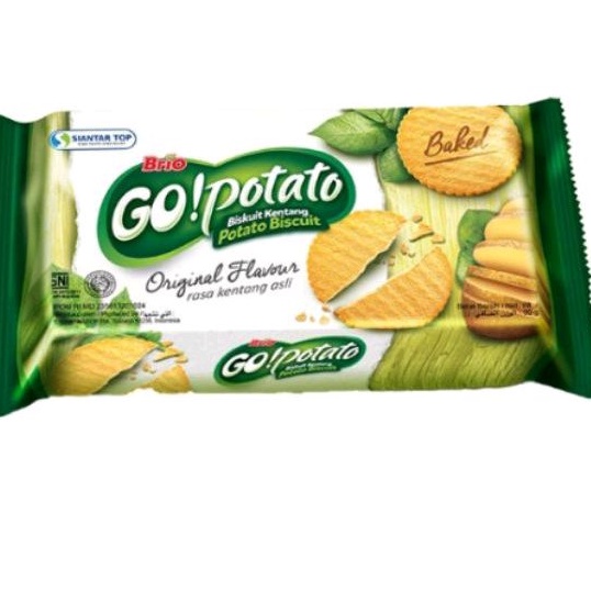 Brio Go Potato Original Flavor 60g | Shopee Philippines