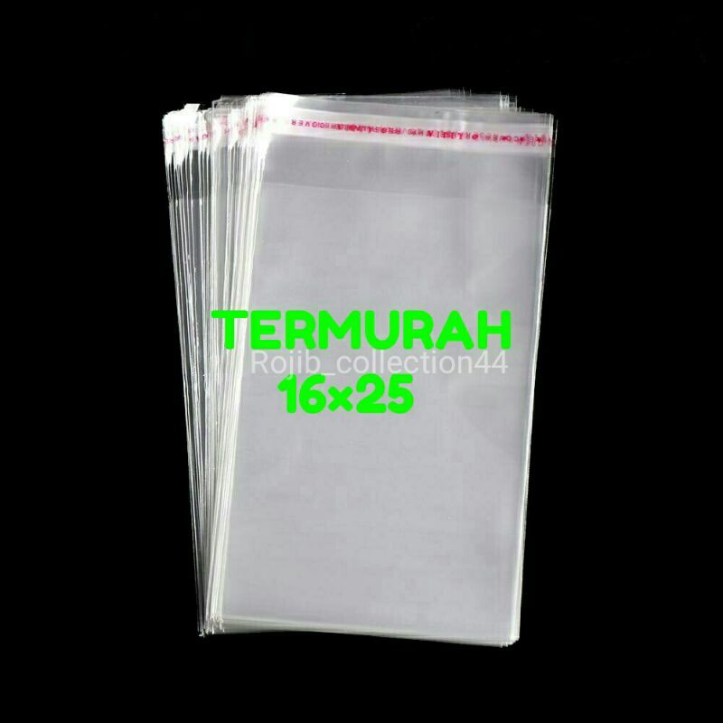 Opp Plastic Size 16x25(contents 100 Sheets) | Shopee Philippines