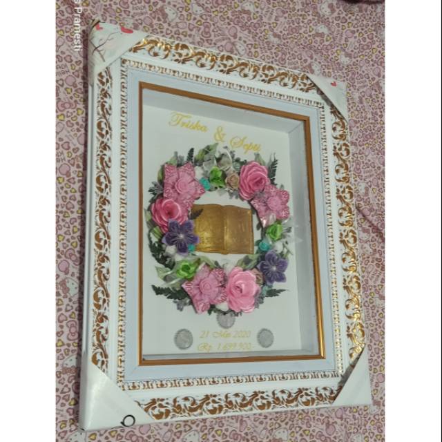 Mahar Allah Muhammad Flower. 30x40 Carved Thick Frame. | Shopee Philippines