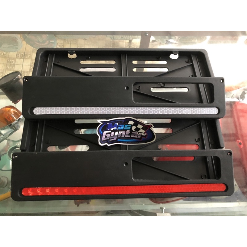 Motorcycle Number Plate Cover Front And Back | Shopee Philippines