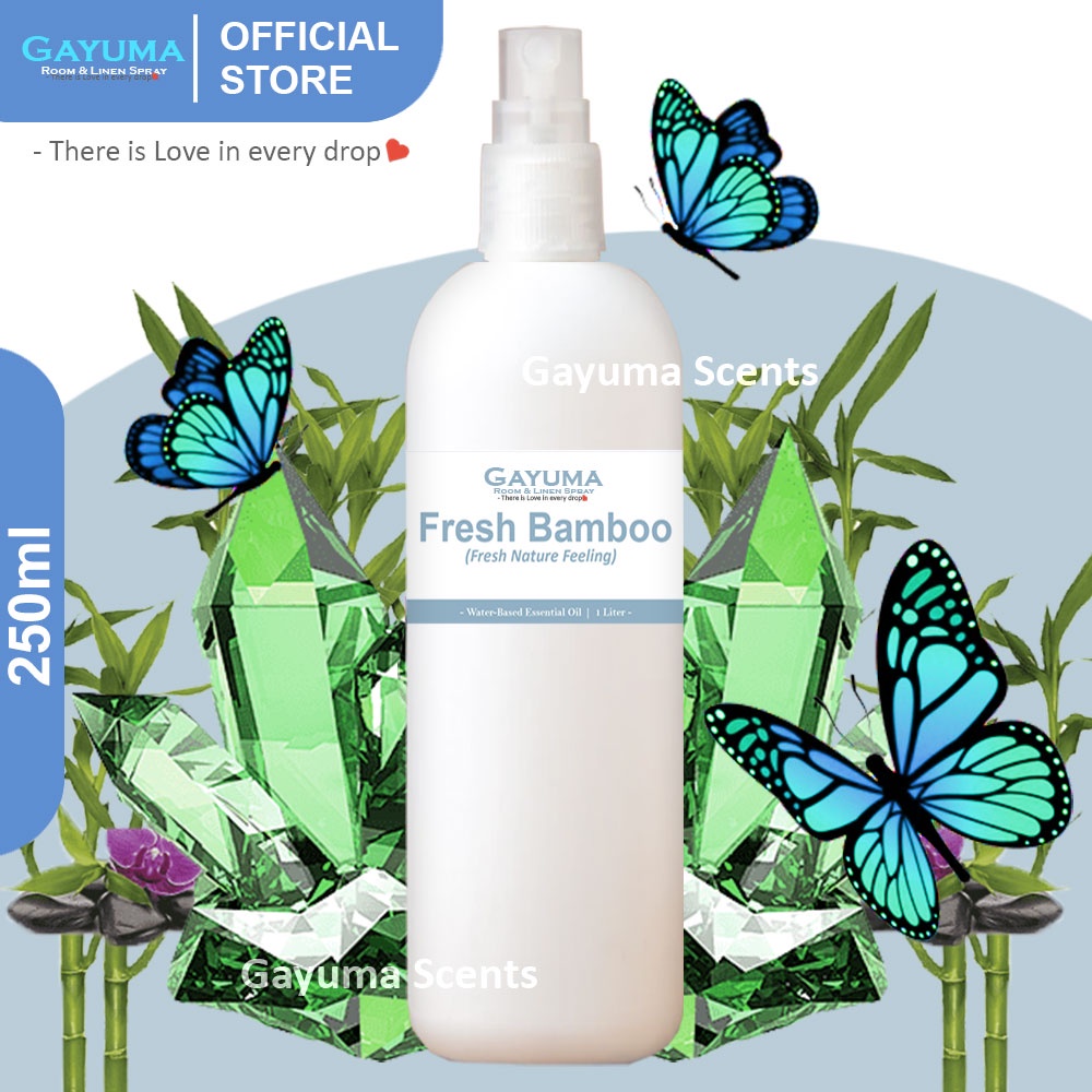 Gayuma FRESH BAMBOO Premium Hotel Scent Fragrance Room Car Linen ...