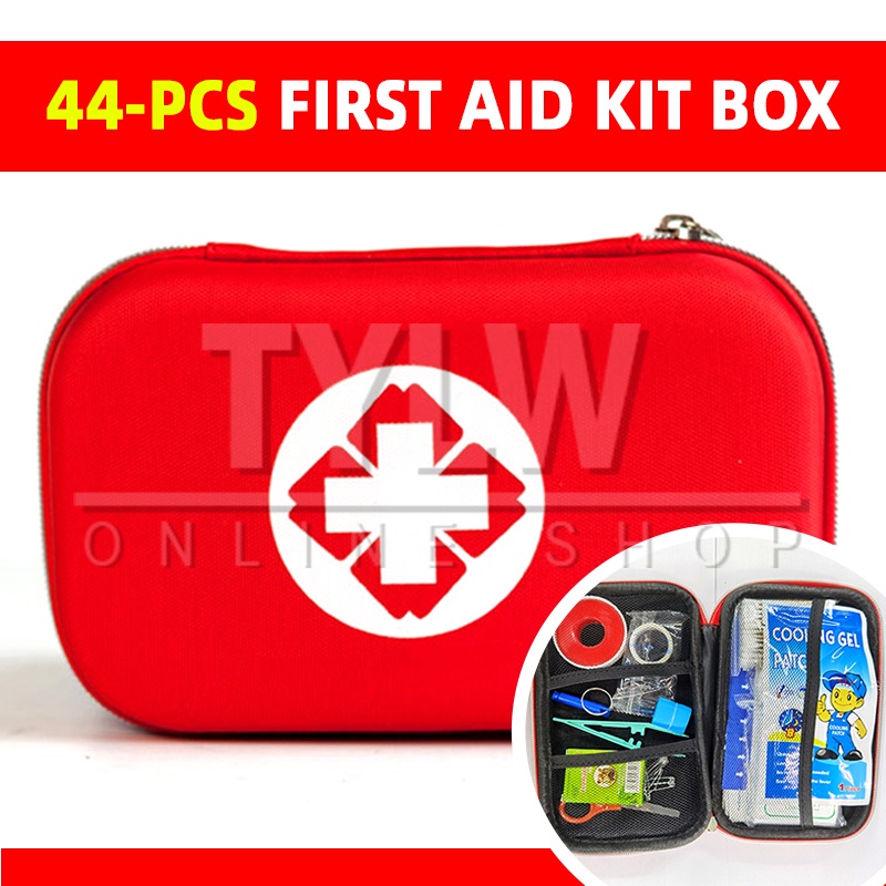 First Aid Kit Emergency Outdoor Family Medical Supplies | Shopee ...