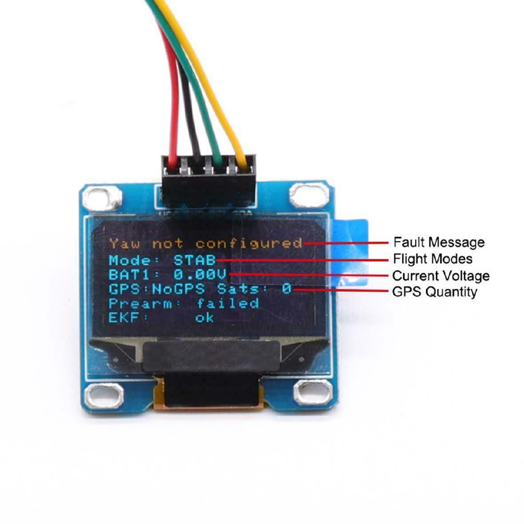 OLED Display Module I2C Monitor for Pixhawk PX4 PIX4 Flight Controller | Shopee Philippines
