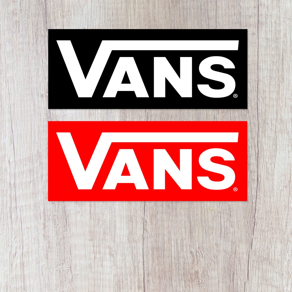 Vans, vinyl laminated sticker | Shopee Philippines