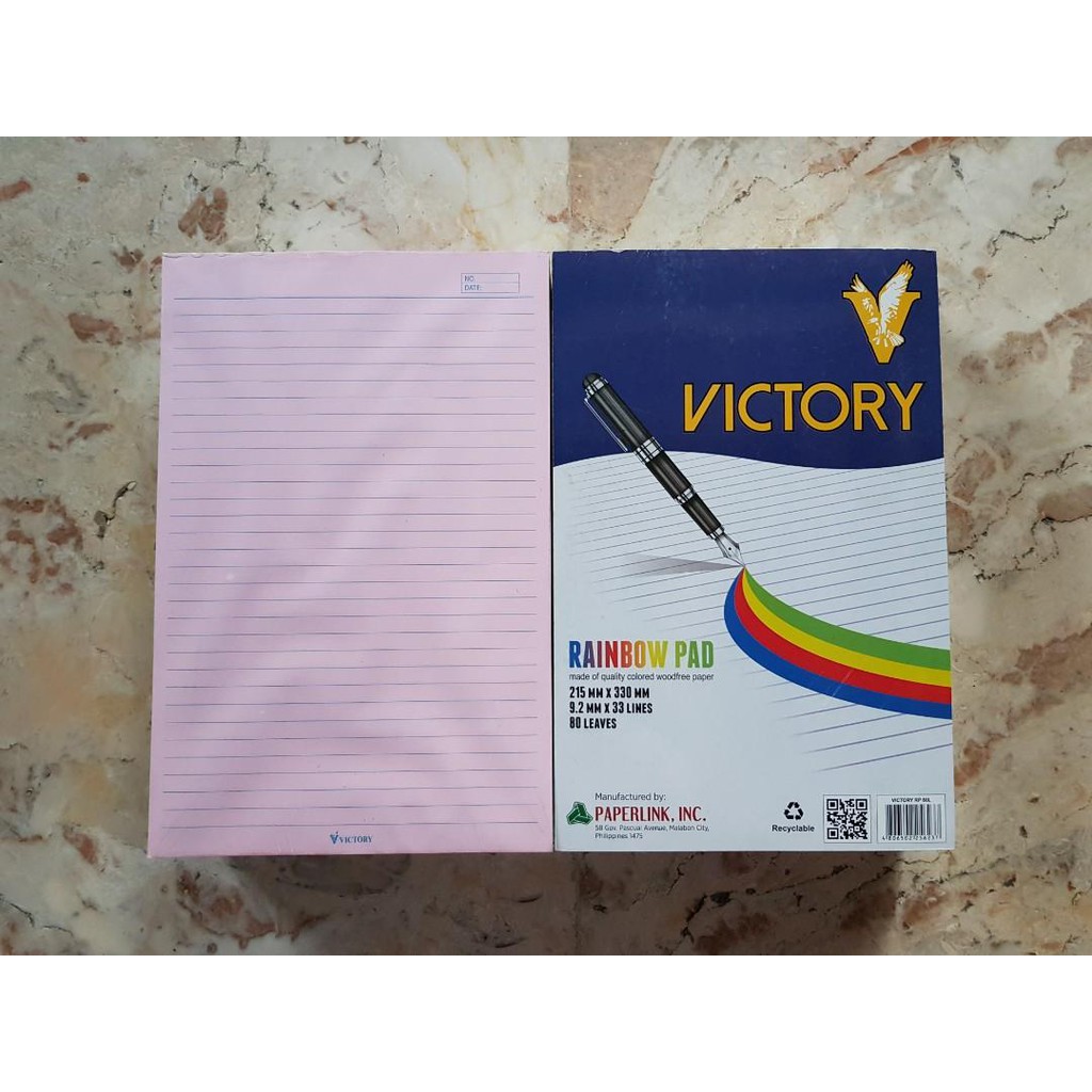 Victory Rainbow Pad (Per Pad) | Shopee Philippines