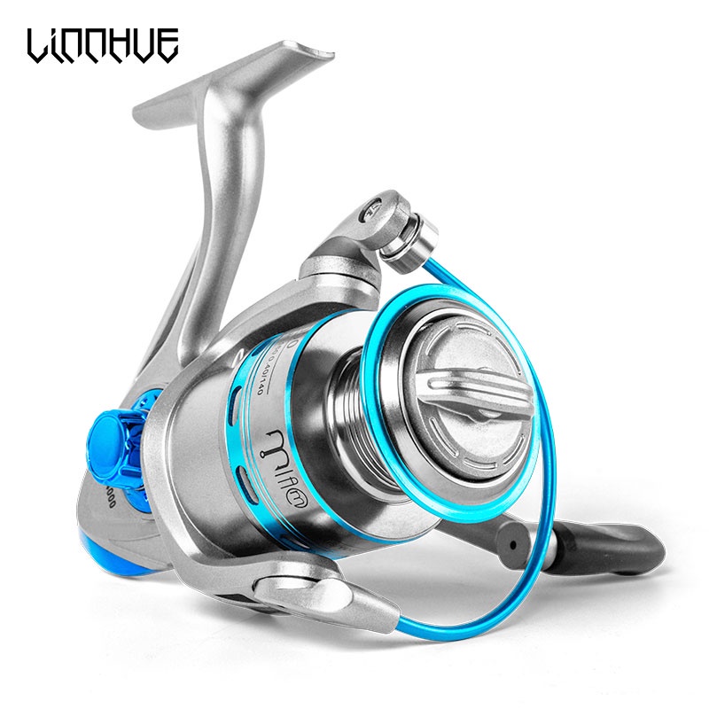 Linnhueph FB1000-6000 Fishing Reel Spinning Reel CNC Handle Metal/EVA ...