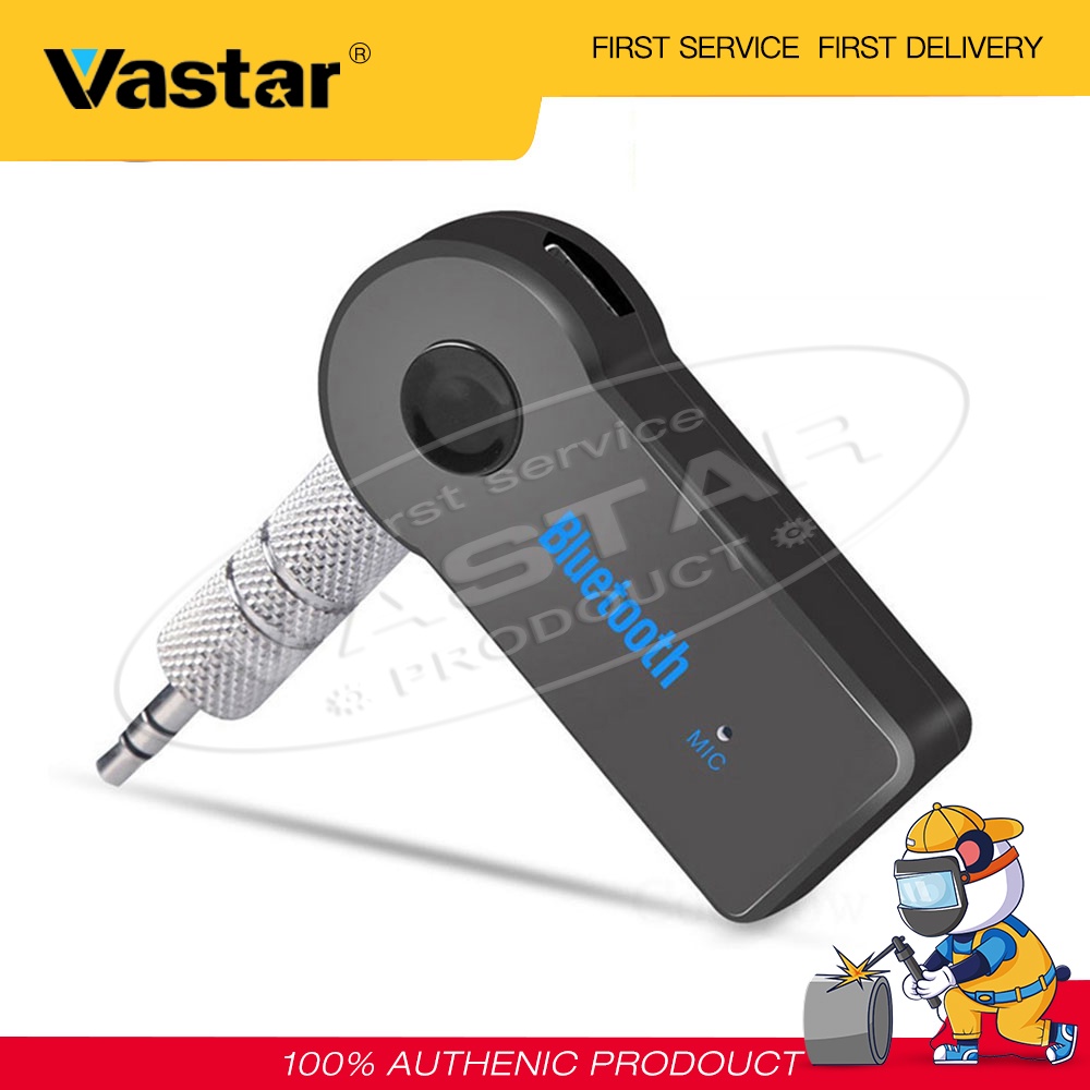 Vastar Universal 3.5mm Wireless Bluetooth Car Kit AUX Audio Music ... Vastar Universal 3.5mm Wireless Bluetooth Car Kit AUX Audio Music ...