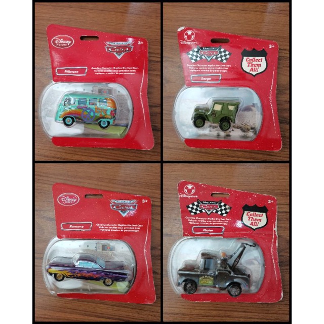 New in Package Disney Store Cars Characters Diecast Metal 1:43 Scale ...