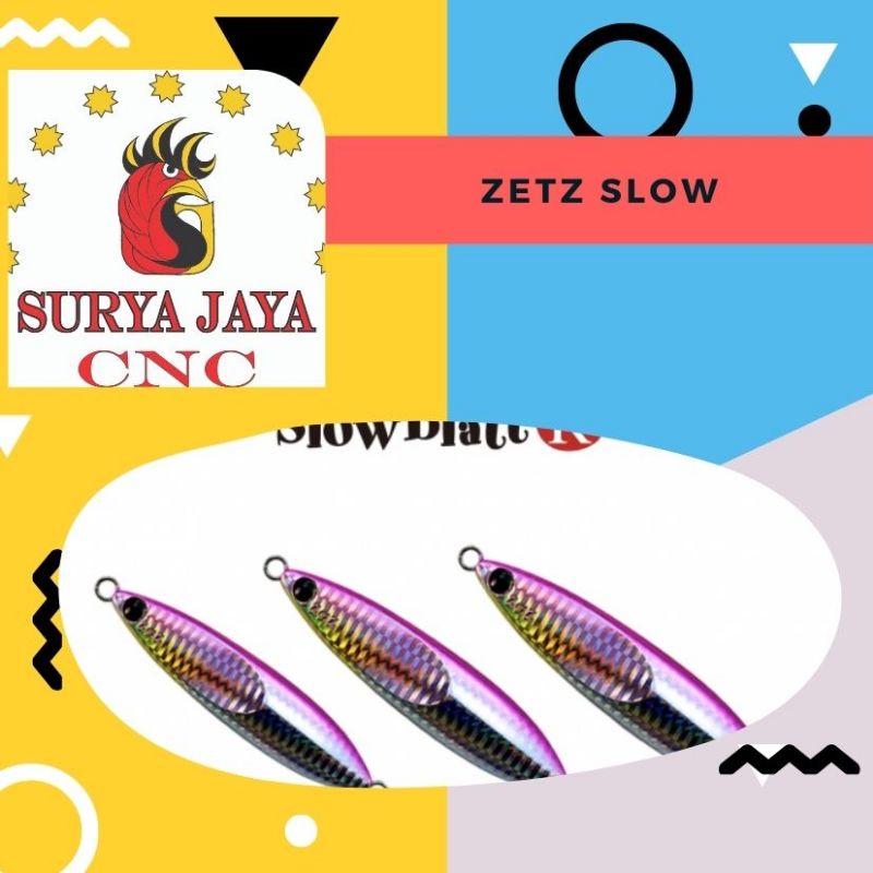 ZETS SLOW BLATT metaljig mold 40,60,80,100 grams | Shopee Philippines