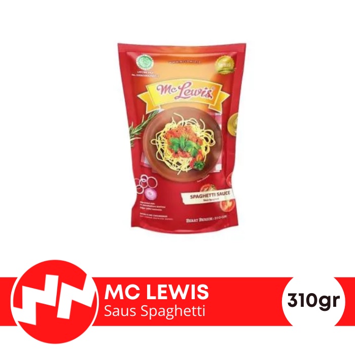 Mclewis Spaghetti Sauce 310gr | Shopee Philippines