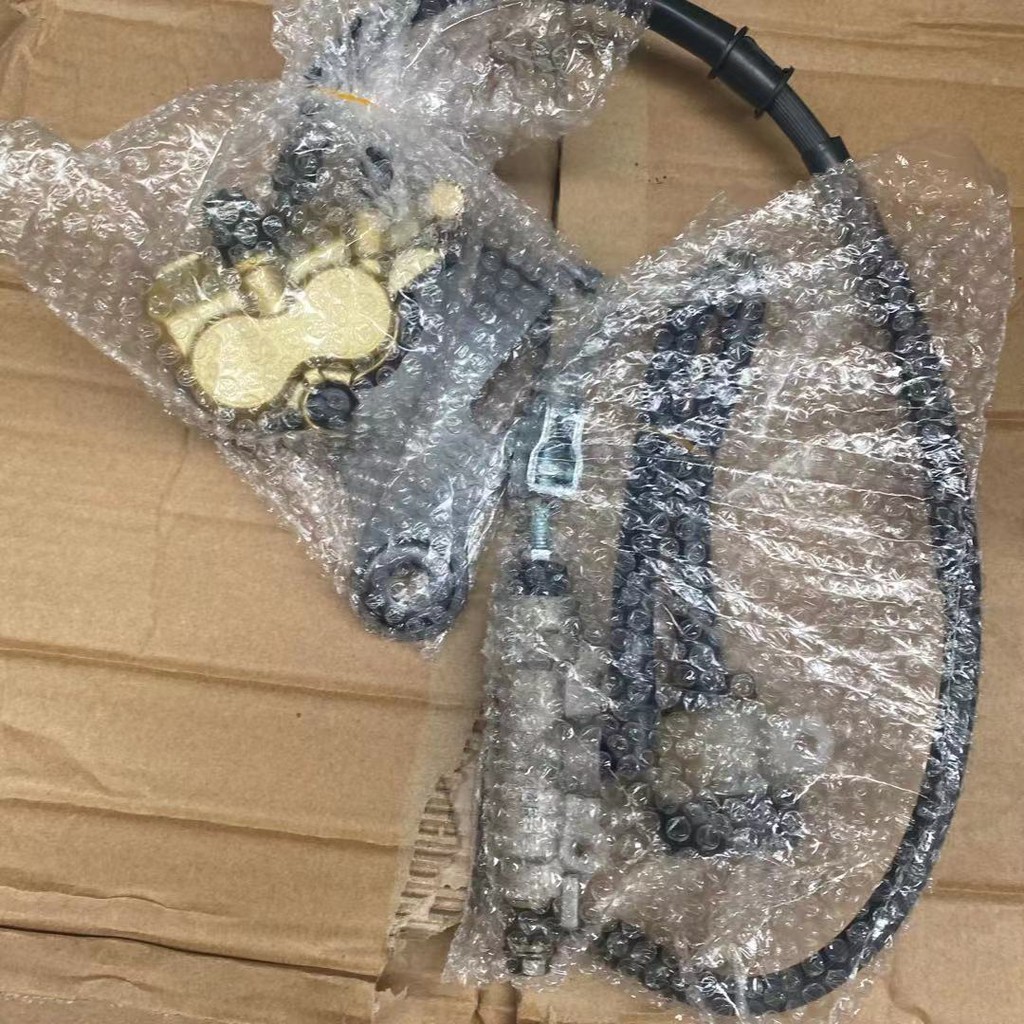 motorcycle rear brake master caliper assy double piston xrm/sonic ...