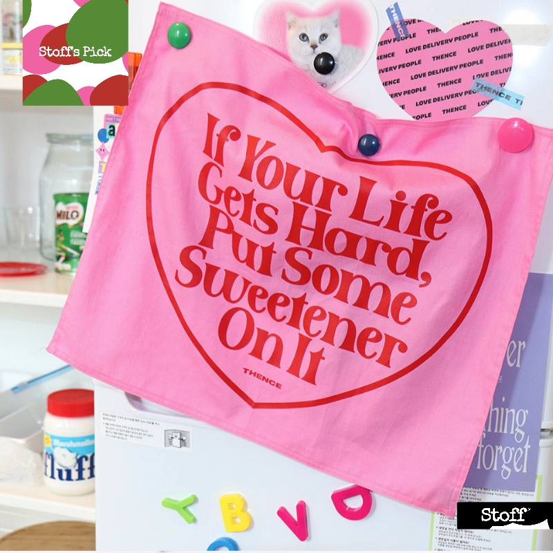 [Stoff's Pick from Korea] THENCE DESIGN STUDIO FABRIC POSTER_HEART ...