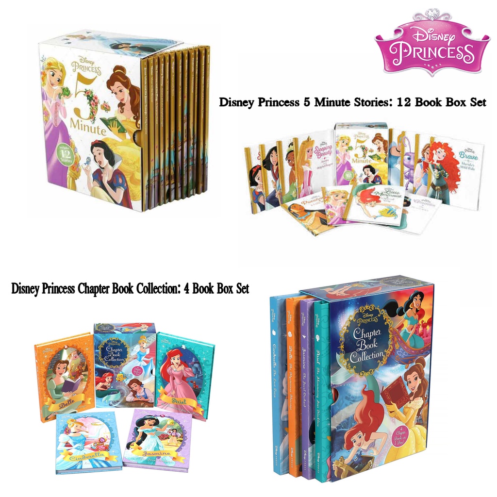 Disney Princess Chapter Book Collection Box Set | Shopee Philippines