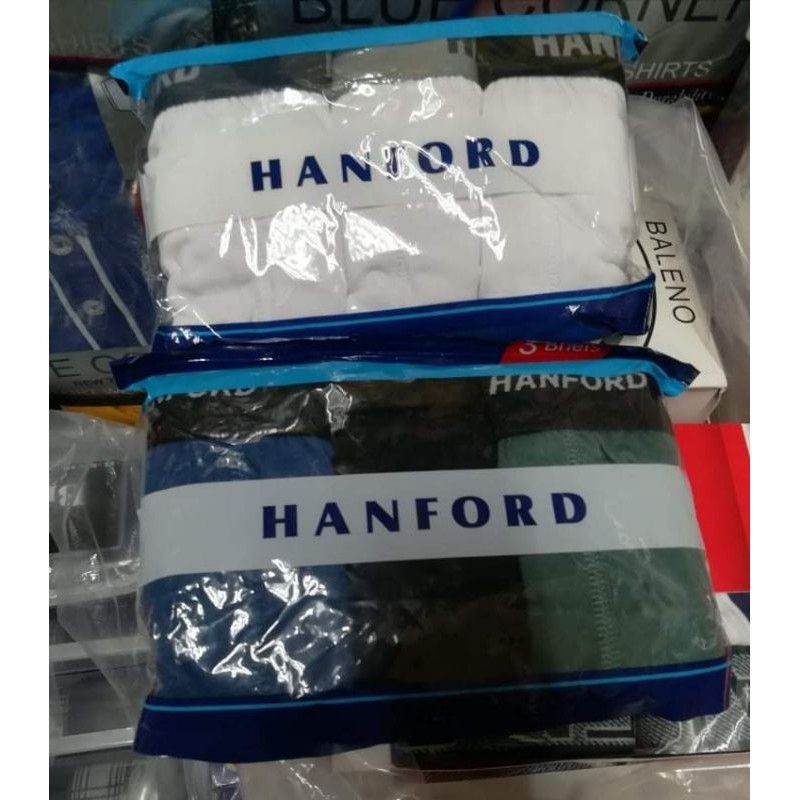 BRIEF HANFORD ORIGINAL 3 in 1 PACK | Shopee Philippines