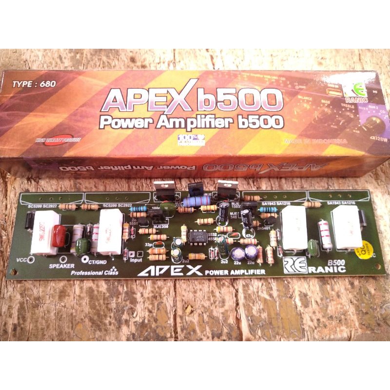 Apex b500 power amplifier driver Kit (680) | Shopee Philippines