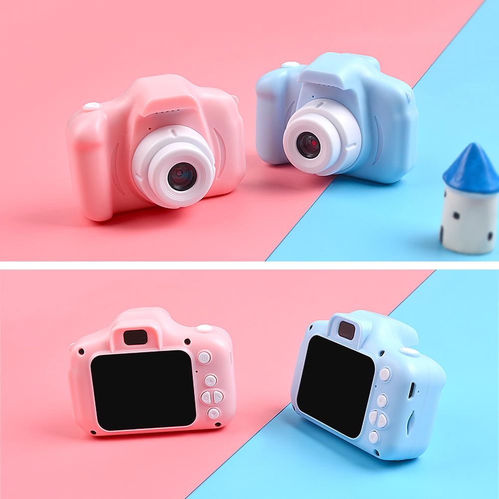 Digital Mini Camera 2 Inch HD Screen Rechargeable Children Cute Camera ...