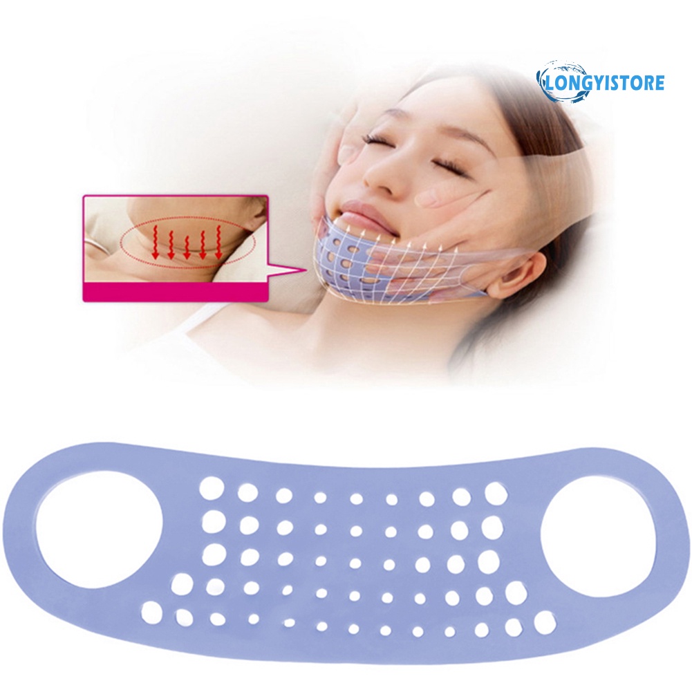 LONG Anti-Wrinkle Face Lifting Firming Mask Cheek Chin V-Line Slimming ...