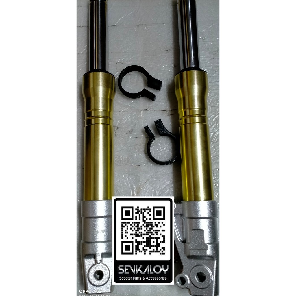 Dio Showa Front Shocks (LONG) Standard Stock Height Disc Type | Shopee ...