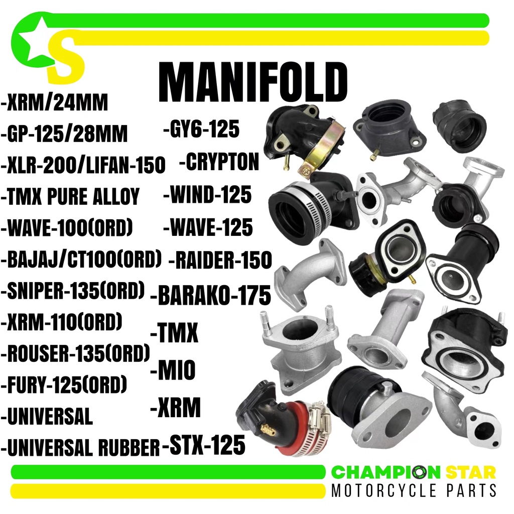 MOTORCYCLE PARTS CARBURETOR MANIFOLD FOR UNIVERSAL,ROUUSER-135,BAJAJ ...