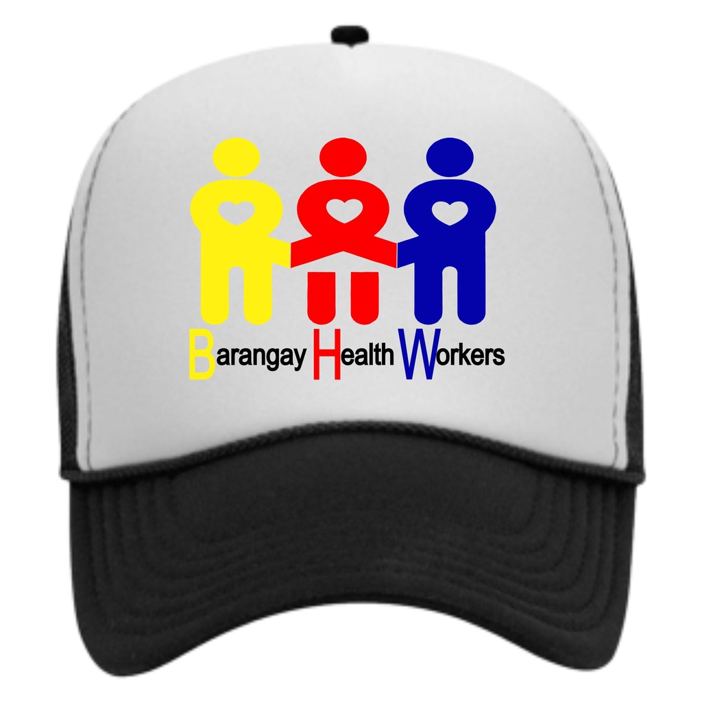 barangay health workers BHW Cap design high quality truckers cap mesh ...