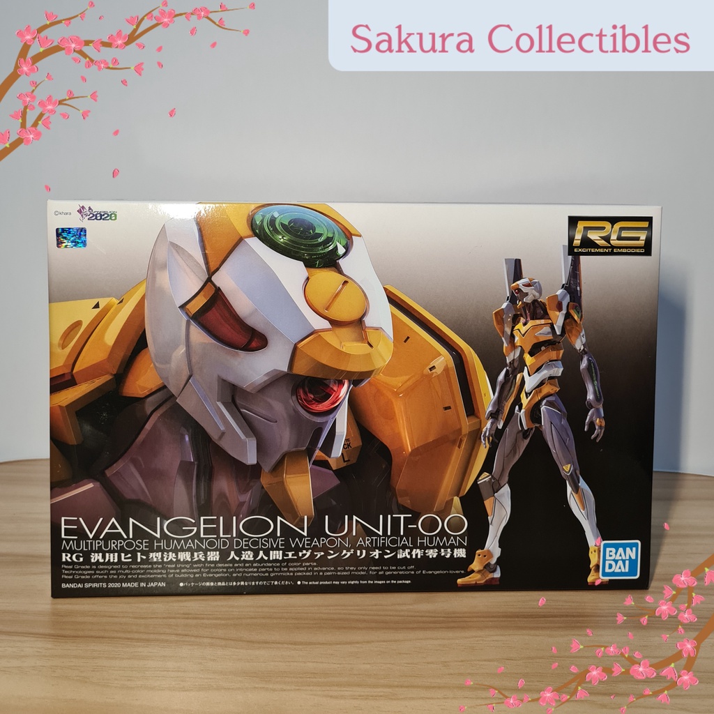 RG Evangelion Kits (EVA-01 DX, EVA-00 DX, EVA-00, EVA-01. EVA-02, EVA-06, EVA-08A, EVA-01 3.0 ...