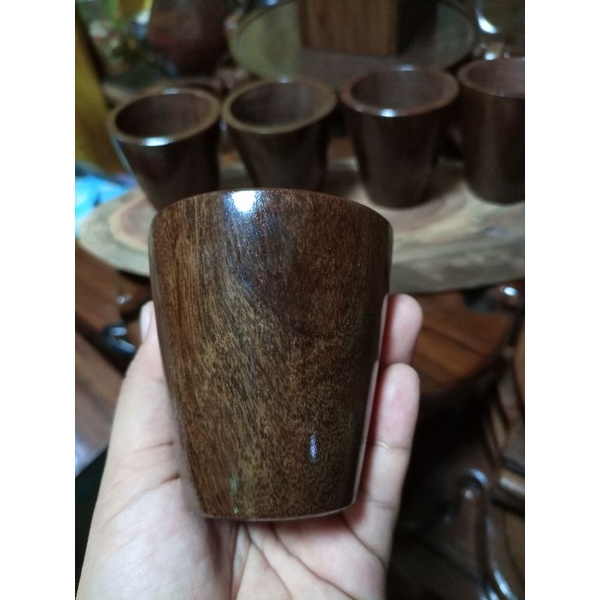wooden glasses. magcono (shot glass) | Shopee Philippines