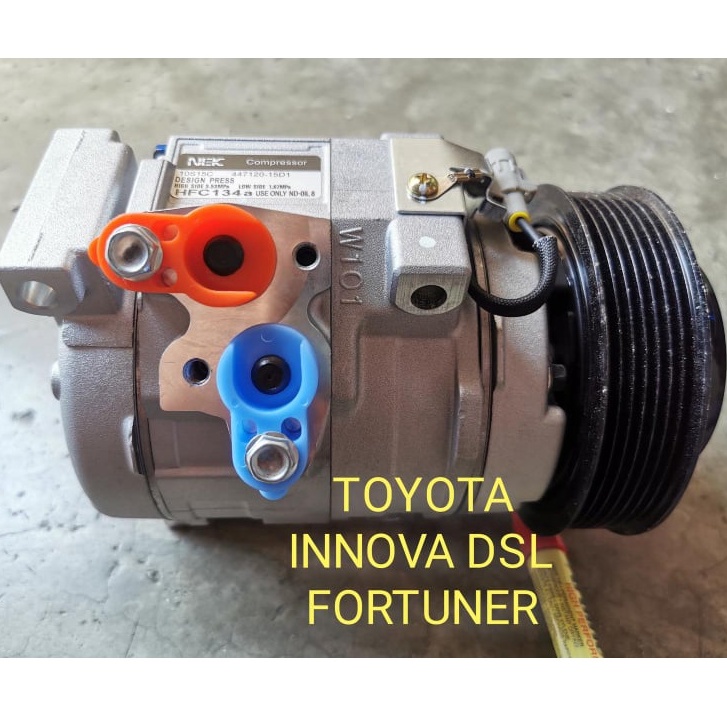 AC Compressor Toyota Innova / Fortuner Diesel Engine 2008 - 2015 ...