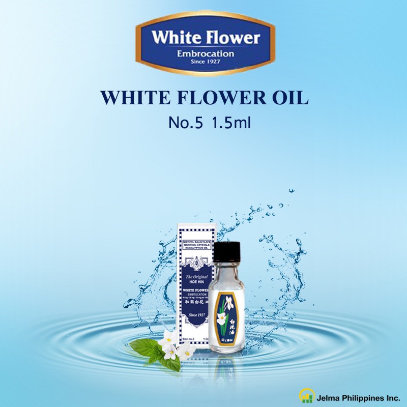 White flower Oil No.5 (1 x 1.5 mL) | Shopee Philippines