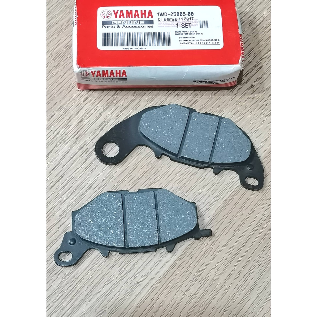 Yamaha Genuine Front Disk Brake Pads R25/Mt 25/XMAX | Shopee Philippines