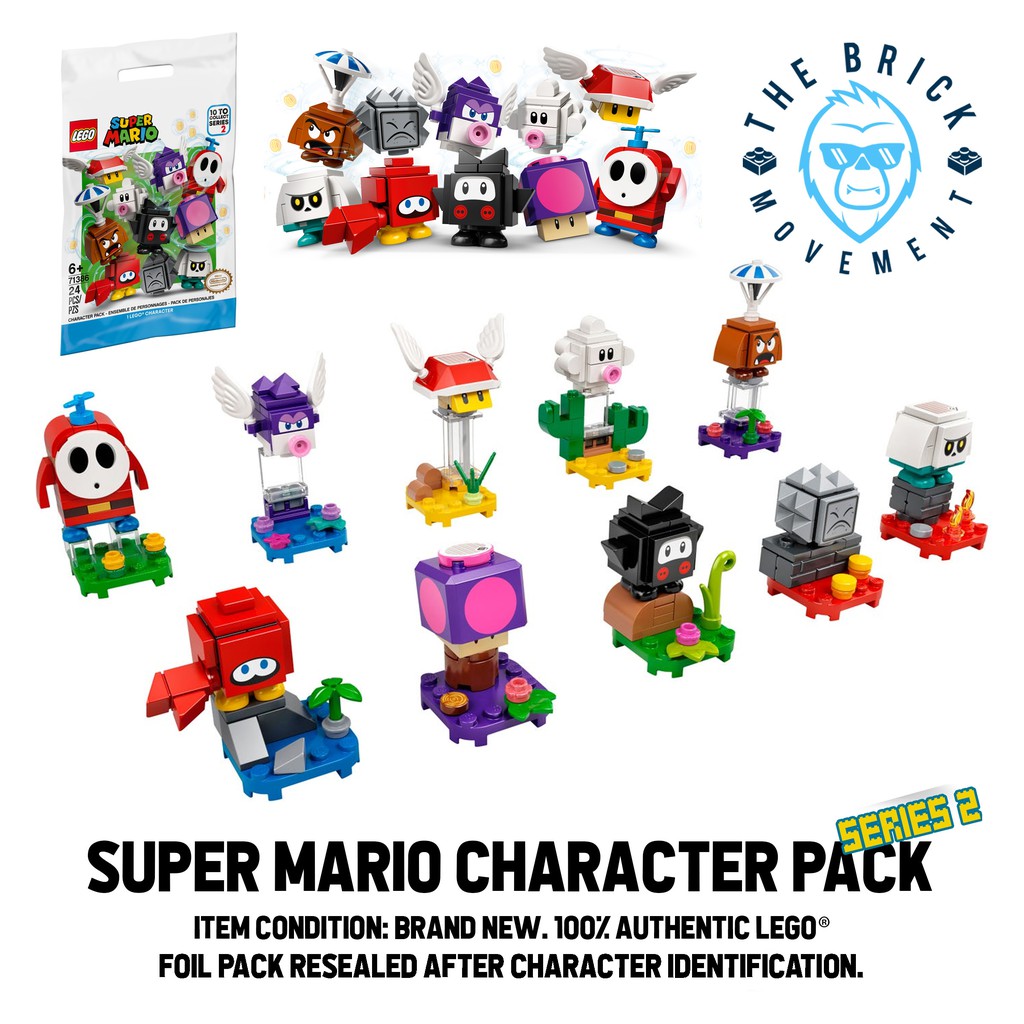 LEGO® SUPER MARIO Character Pack Series 2 | Shopee Philippines