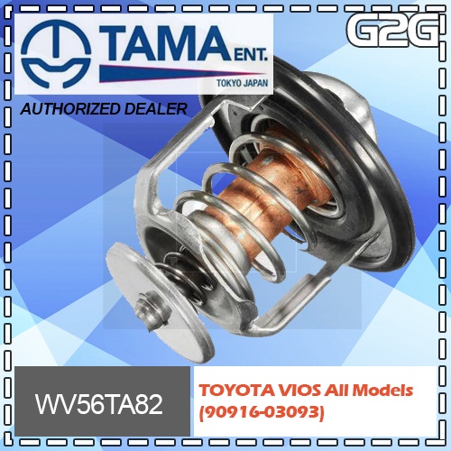 Thermostat Tama WV56TA82 Vios Altis Yaris Fortuner Innova Prius Hi-Ace ...