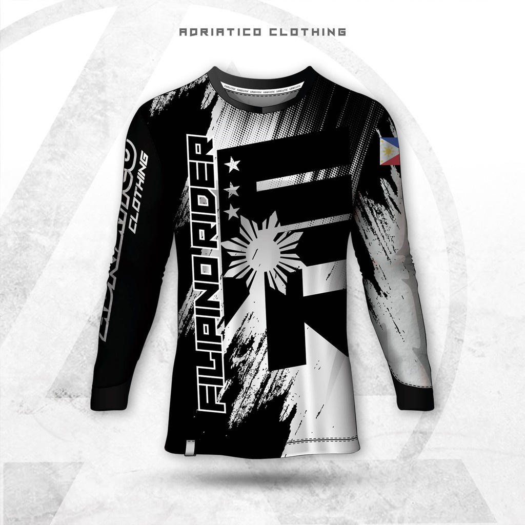 adriatico x fashion filipino rider gen 1 riding jersey long | Shopee Philippines