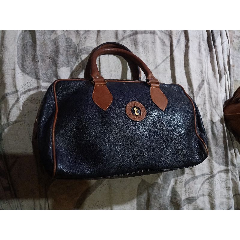 Preloved 100% Authentic Vintage A.TESTONI Doctor's Bag Genuine Leather ...